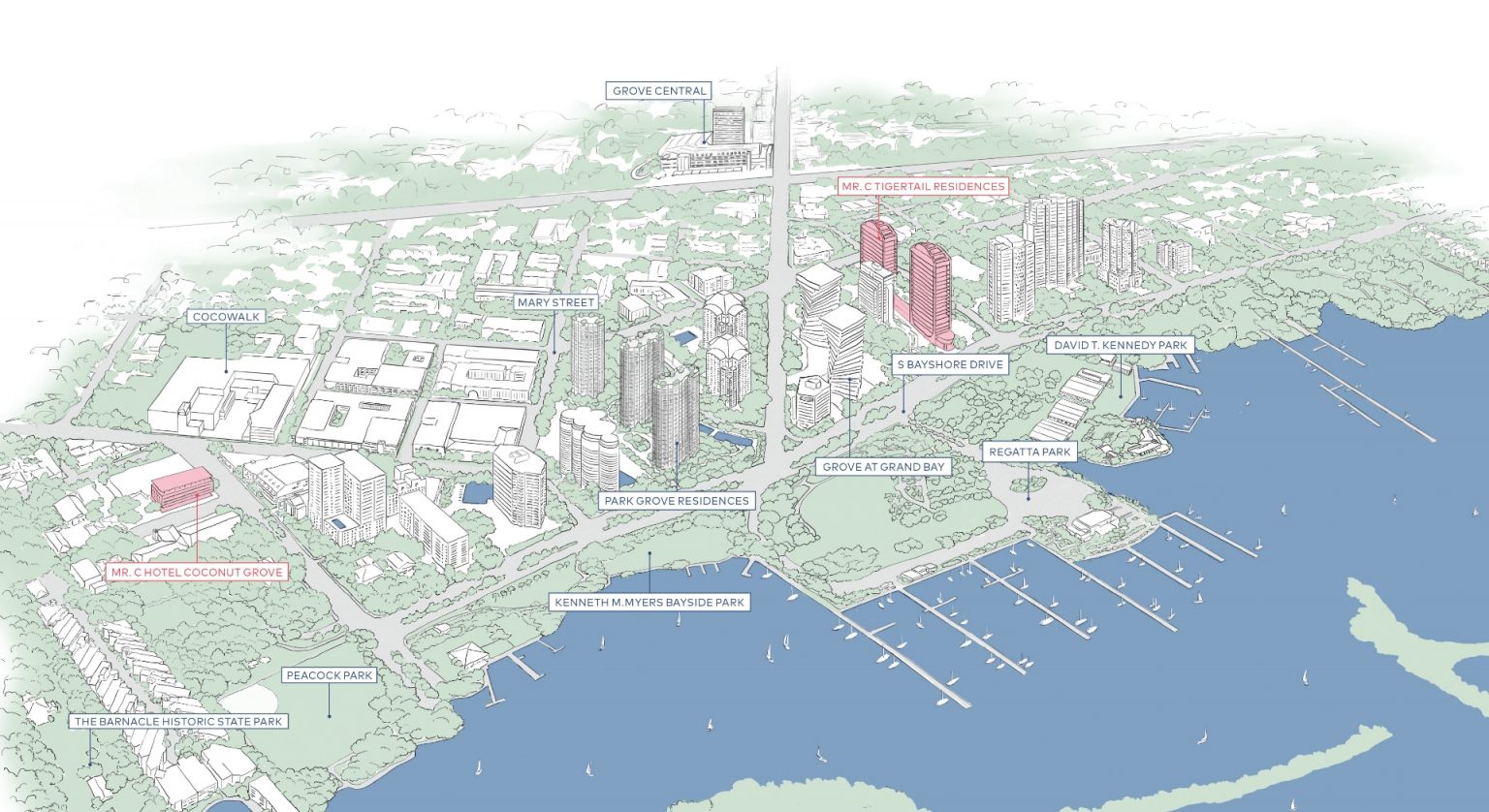 The Neighborhood – Mr. C Residences Coconut Grove